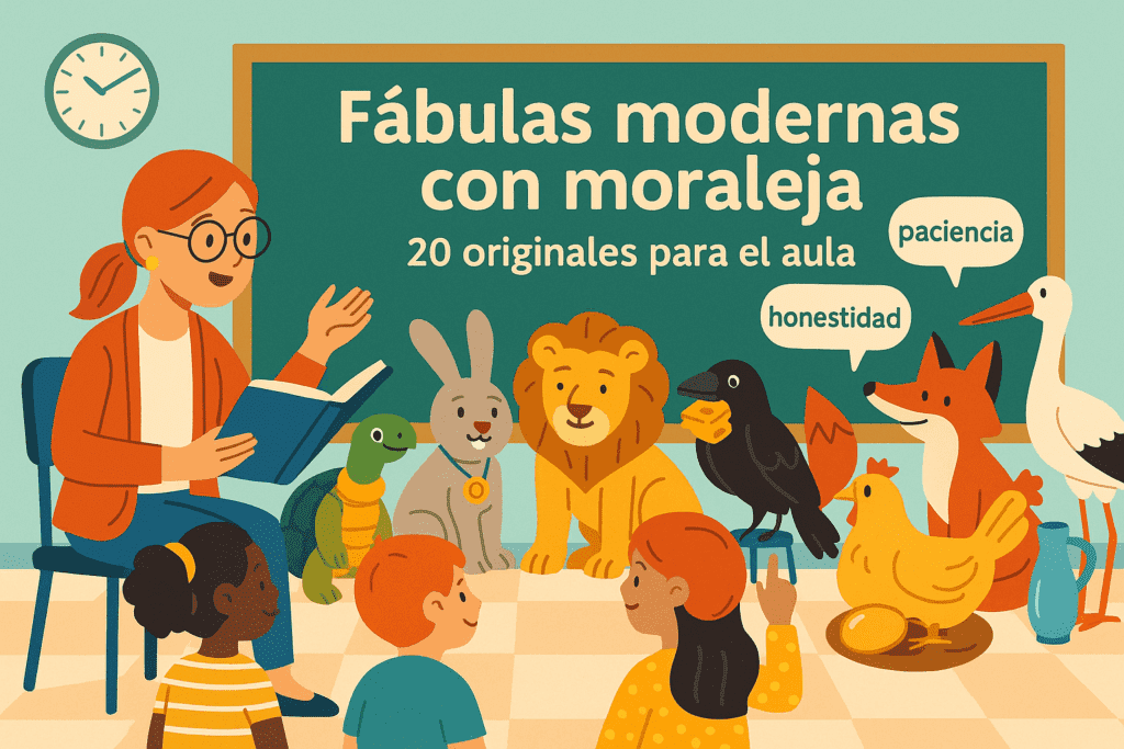 20 Fábulas Cortas con Moraleja para Niños y Adultos - Mundo Escritores