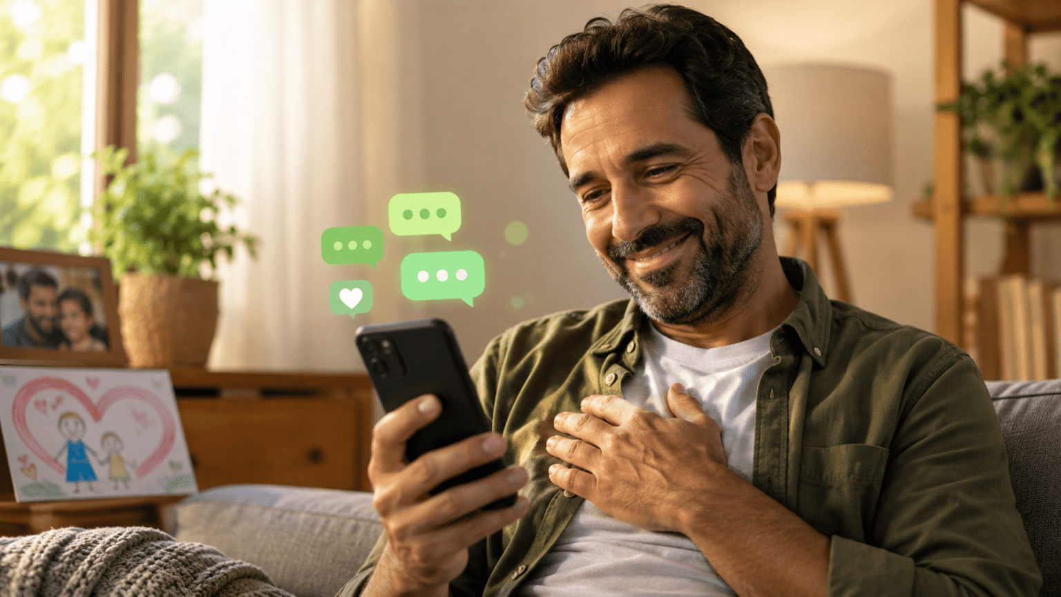 透過 WhatsApp 給爸爸寫的短詩 - 作家世界