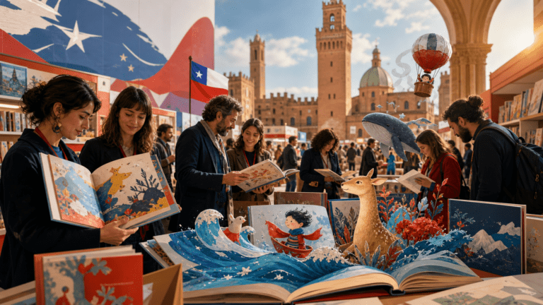 Chile lleva su mayor delegación a Bolonia 2026 y convierte el libro ...